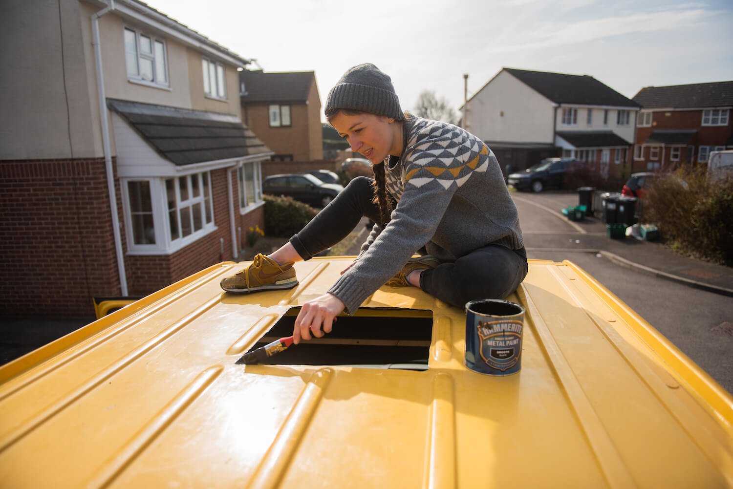 How to fit a campervan skylight - nohma.com - Van Conversion Guide