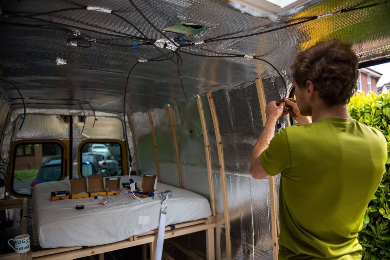 The best way to clad a campervan - nohma.com - Van Conversion Guide