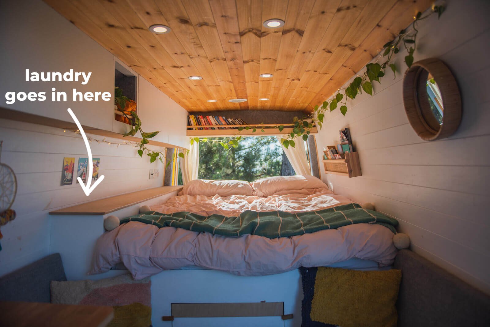 Van life laundry: washing clothes in a campervan - nohma.com ⚡