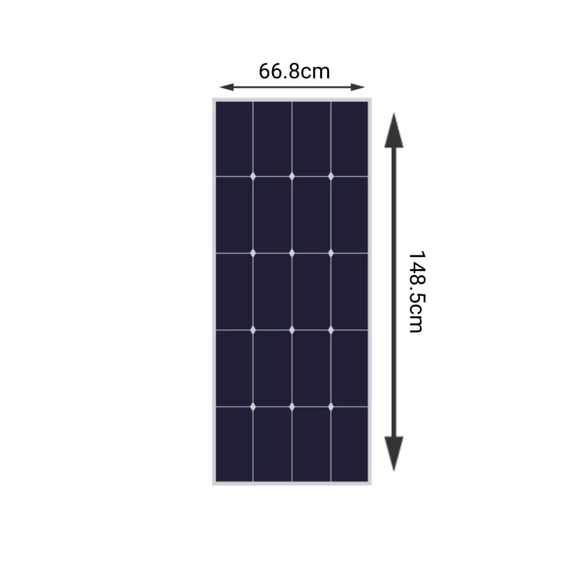 370W Solar Panel Kit - Includes Victron MPPT & 2x 185W Rigid Panels