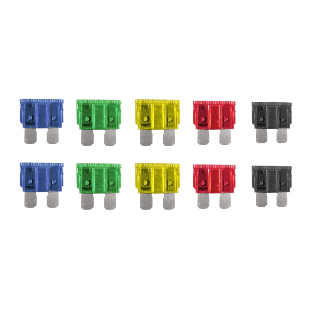 Assorted Pack of 30 Blade Fuses 3A-30A - nohma.com, off-grid electrics ⚡