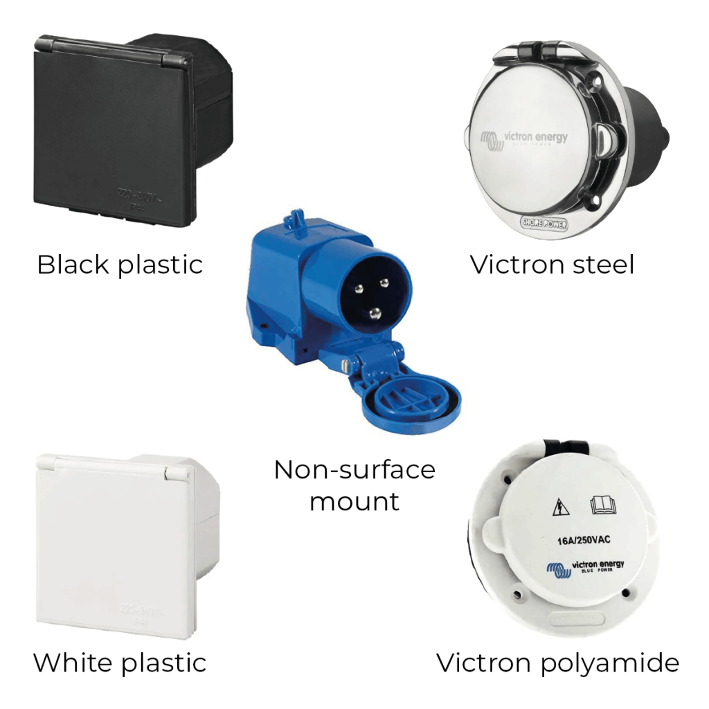 240V Hook Up Kit - Campervan Electric Hook Up - inc. 2x Double Sockets