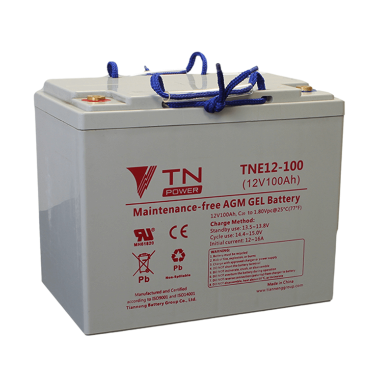 TN Power 100Ah AGM Deep Cycle Leisure Battery - 12V