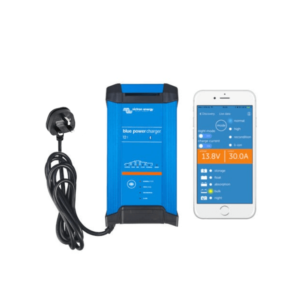 Victron Battery Charger 12/30 - Indoor (IP22) Blue Smart - 1 Output
