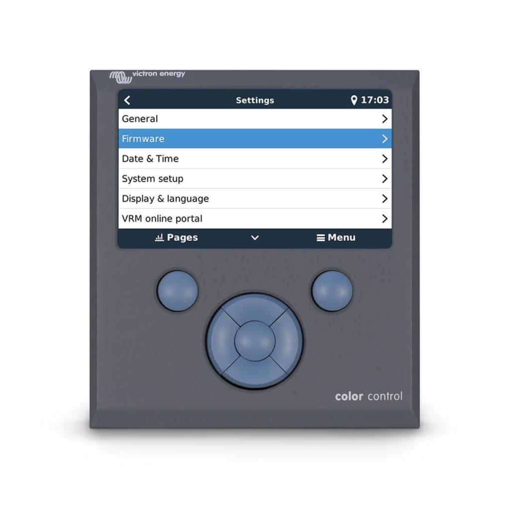 Victron Colour Control GX System Monitor - nohma.com ⚡