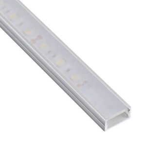 12V LED Strip Light - Surface Mount‚ 2m - Black‚ White or Silver