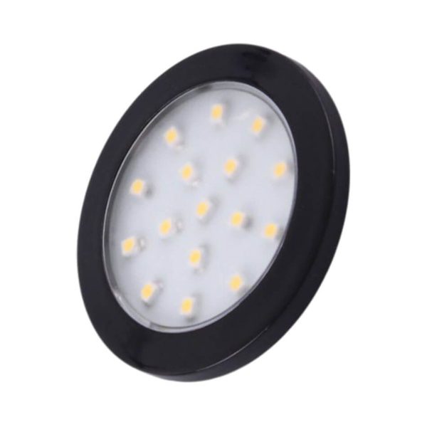 12V LED Spotlight - Orbit‚ 1.5W - Black‚ White or Silver - nohma.com ⚡