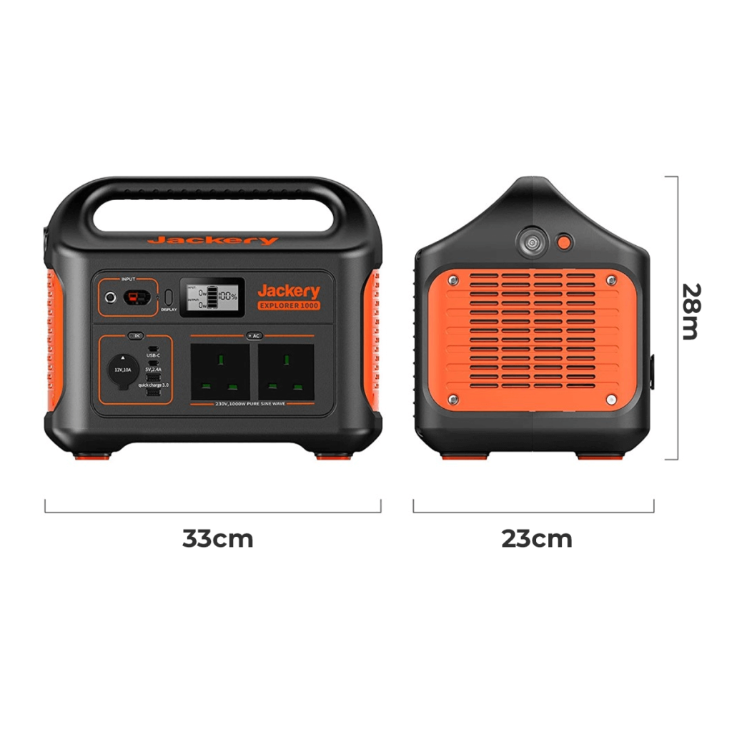 Jackery Explorer 1000 - 1002Wh Portable Power Station