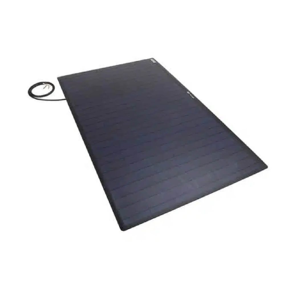 PV Logic 100W Flexi Solar Panel (Black - Rear Junction Box)