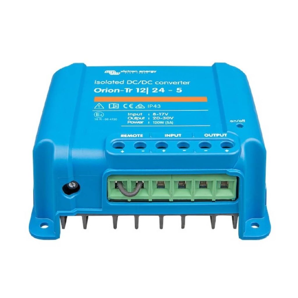 Victron Orion-Tr 12/24-5 DC-DC Converter - 12V to 24V 5A Isolated Converter