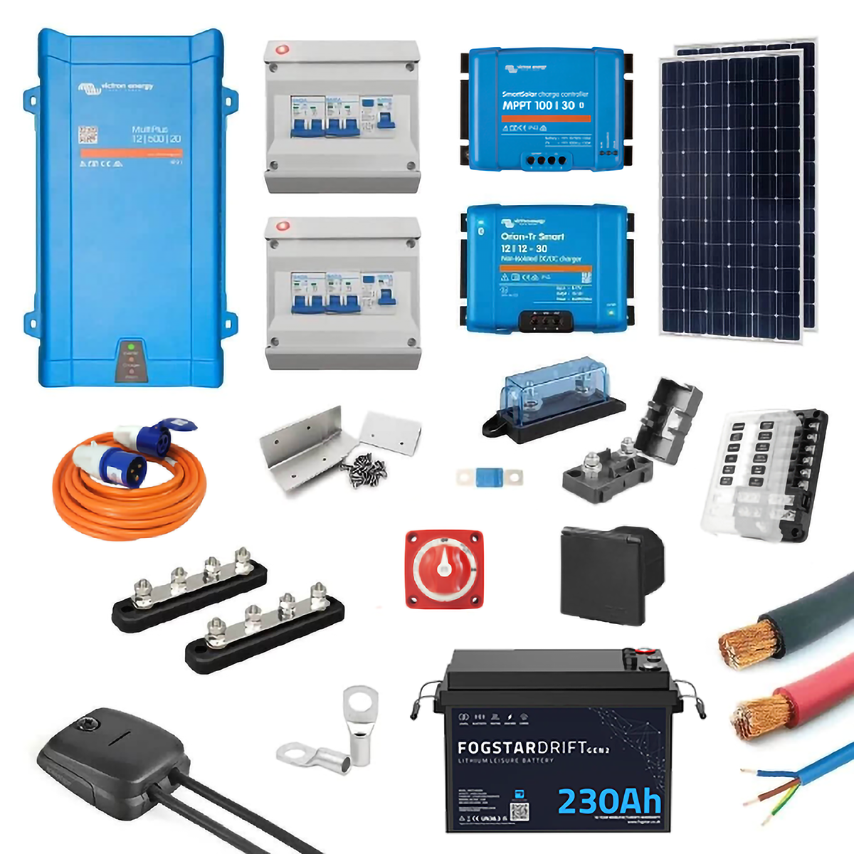 Campervan electric kits - off-grid electrical kits from nohma.com ⚡