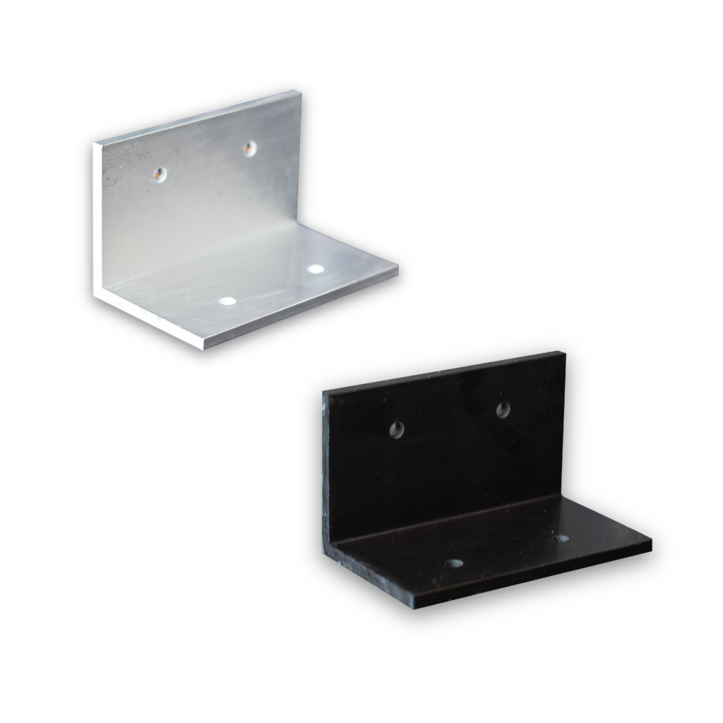 Solar Panel Brackets - Pack of 4 (Silver or Black) - nohma.com ⚡