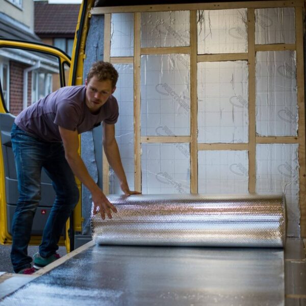 Campervan insulation kit inc. wool, vapour barrier & deadening