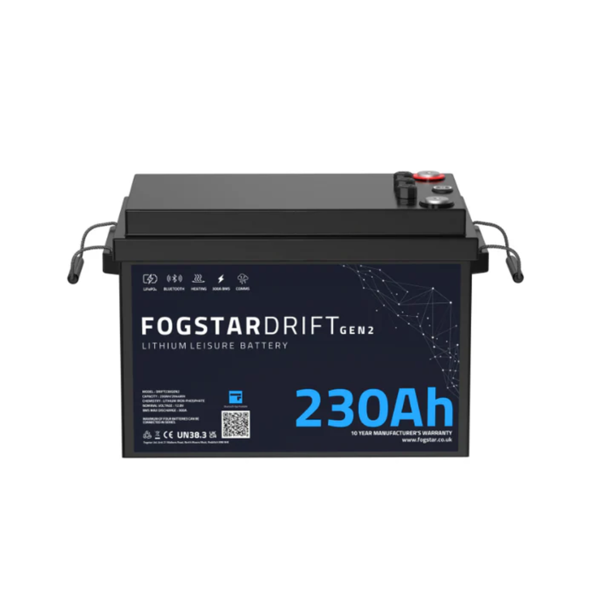 Fogstar Drift Gen2 230Ah – 12V lithium leisure battery - nohma.com ⚡
