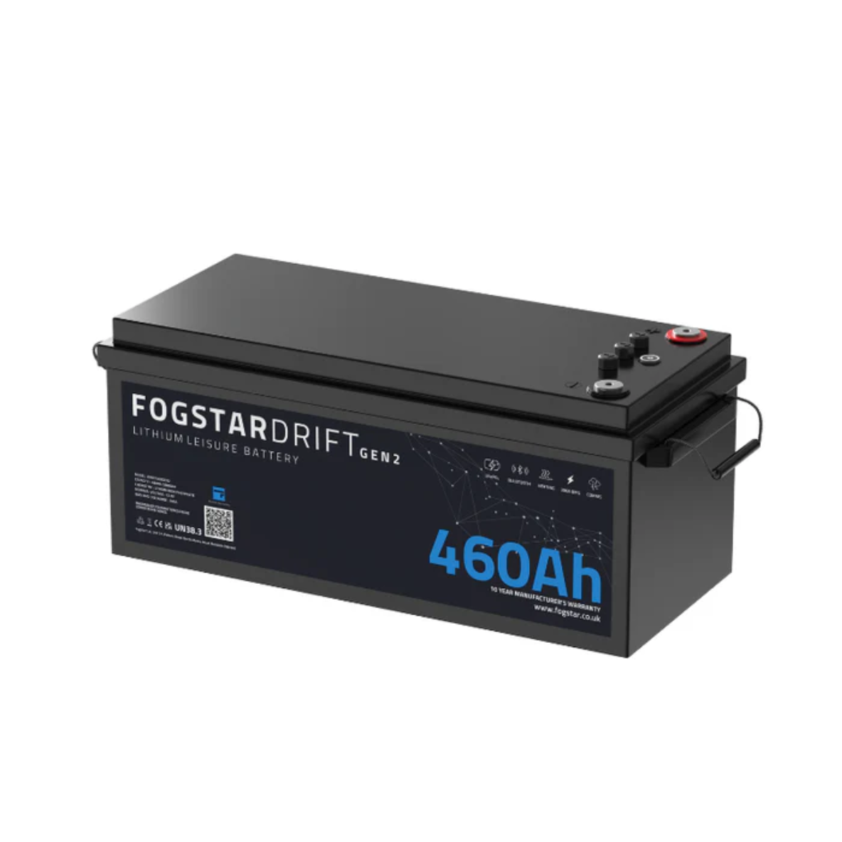 Fogstar Drift Gen2 460Ah – 12V lithium leisure battery - nohma.com ⚡