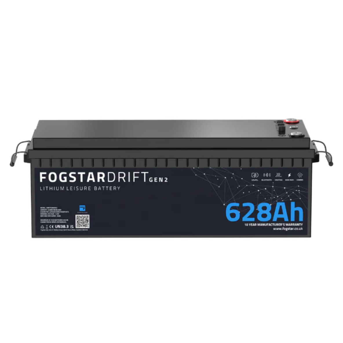 Fogstar Drift Gen2 628Ah – 12V lithium leisure battery - nohma.com ⚡
