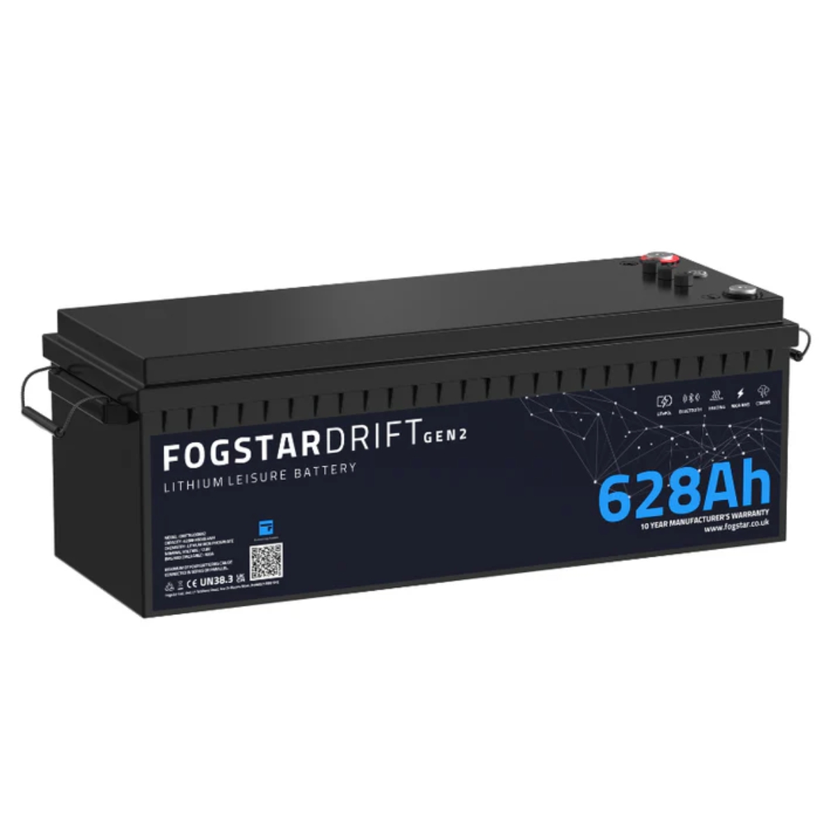 Fogstar Drift Gen2 628Ah – 12V lithium leisure battery - nohma.com ⚡