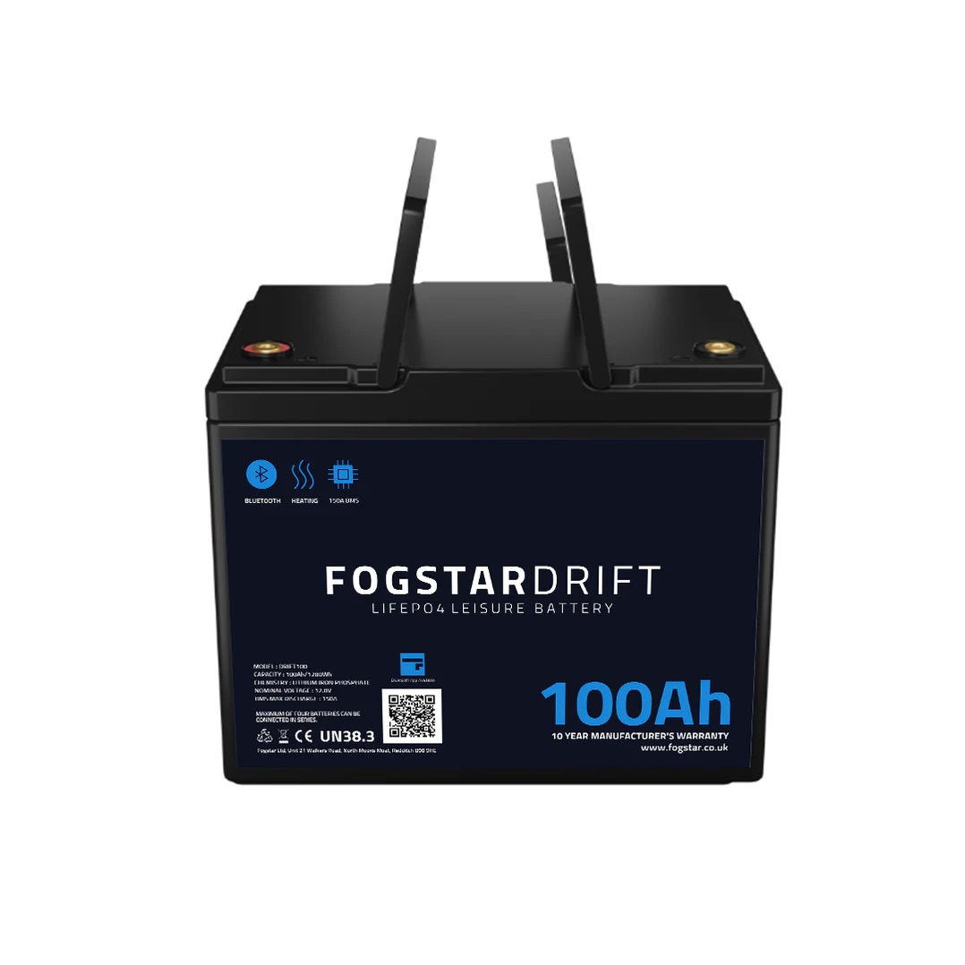 Fogstar Drift 100Ah - 12V lithium leisure battery - nohma.com ⚡