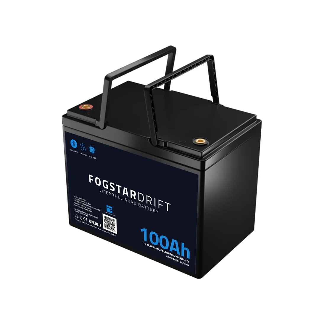 Fogstar Drift 100Ah - 12V lithium leisure battery - nohma.com ⚡